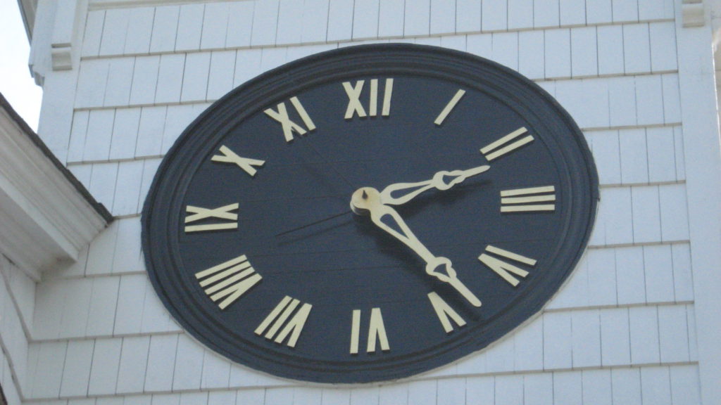 CLOCKFACE PAINTING – Christ Church Shrewsbury